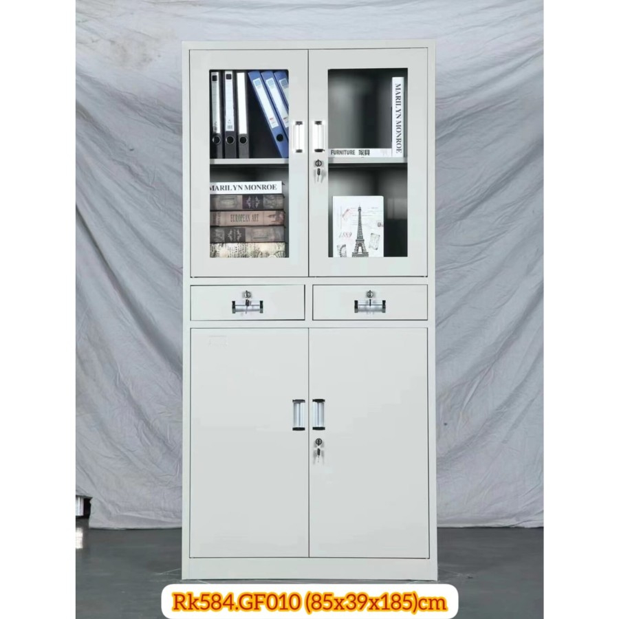 Jual LEMARI BESI FILLING CABINET RAK SUSUN BUKU RK584.GF010 Khusus ...