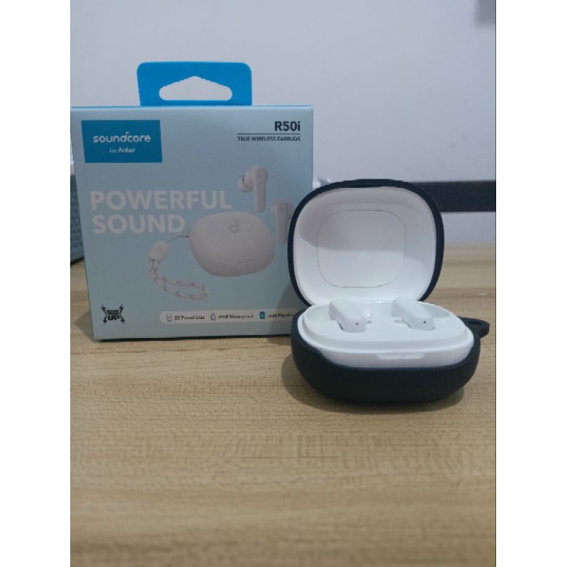 Jual Case Casing cover Silicone Anker Soundcore R50i + Carabiner A3949 ...