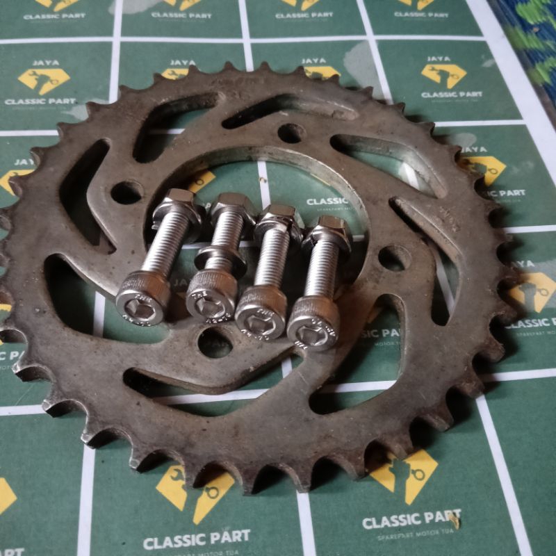 Jual BAUT GEAR BELAKANG RXKING RX KING RX SPESIAL RXK RXZ JUPITER VEGA ...