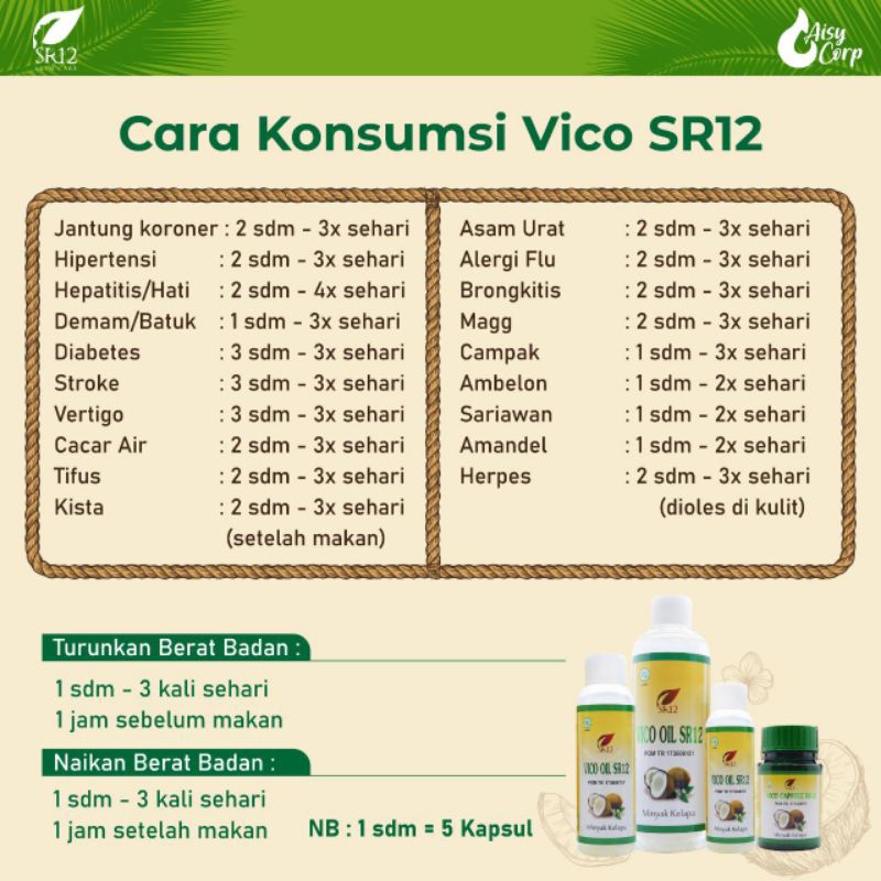 Jual VCO VIRGIN COCONUT OIL SR12 BPOM minyak kelapa murni, sejuta manfaat | Shopee Indonesia