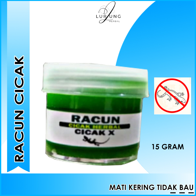Jual Racun Cicak Ampuh Mati Kering Tidak Bau Herbal Pembasmi Original ...