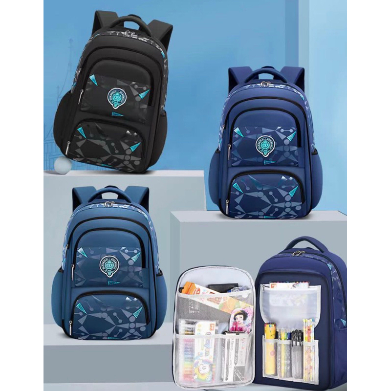 Jual RANSEL SEKOLAH SD/SMP/SMA MODEl KULKAS KOREA IMPORT ANTI AIR | Shopee Indonesia