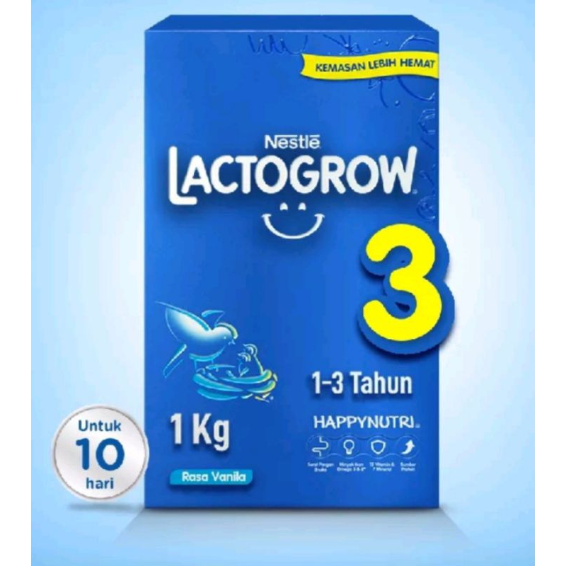 Jual Nestle LACTOGROW 3 1kg | Shopee Indonesia