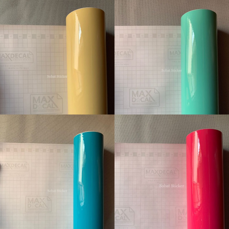 Jual Sticker MAXDECAL Glossy & Doff Lebar 45cm x Panjang 1 Meter ...