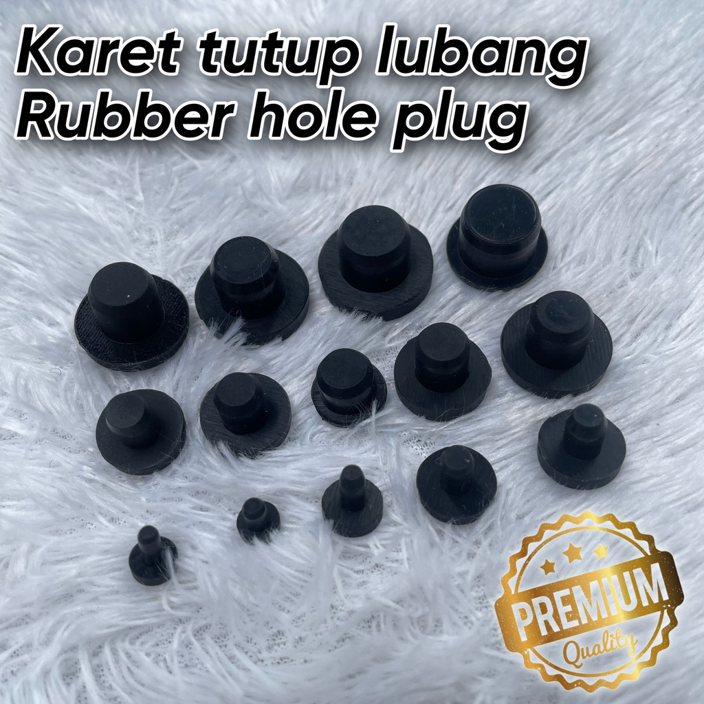 Jual karet tutup lubang premium quality rubber hole plug lembut dan tebal | Shopee Indonesia