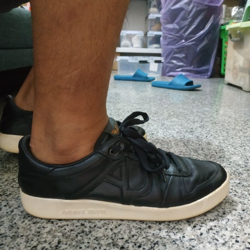 Jual sepatu armani jeans second original | Shopee Indonesia