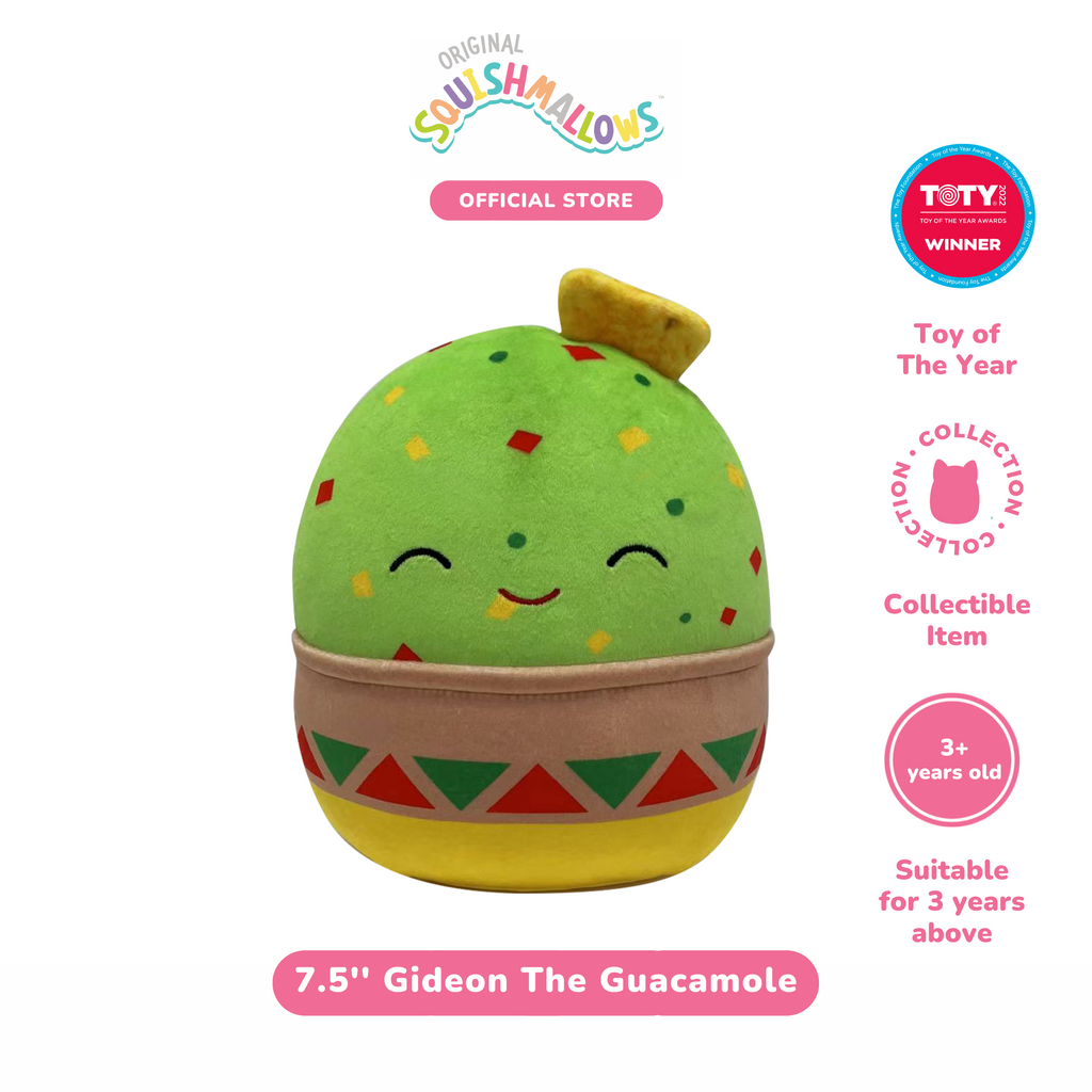 Jual Squishmallows Gideon The Guacamole 7.5 Inch - Plush Toys | Shopee ...