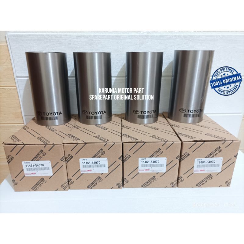 Jual Liner Boring Only Kijang Diesel New 2L Made In Japan 4Pcs | Shopee Indonesia