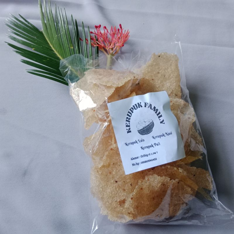 Jual Kerupuk puli / kerupuk beras 200g "family kerupuk" | Shopee Indonesia