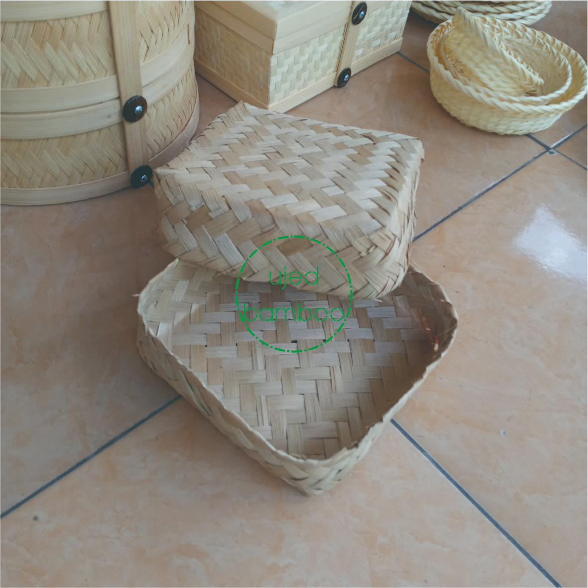 Jual Besek Makanan dari Anyaman Bambu | Shopee Indonesia
