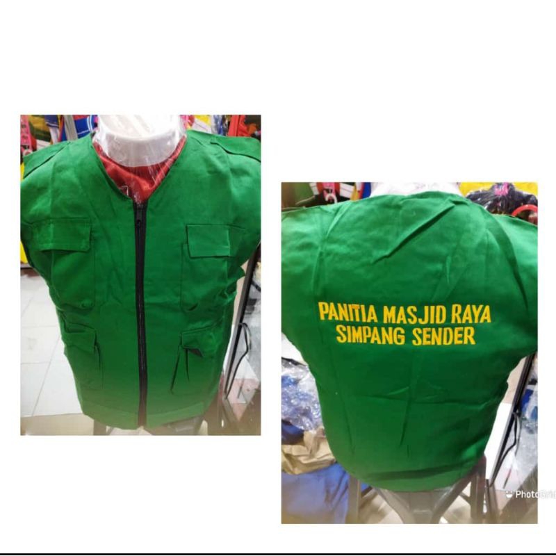 Jual rompi panitia masjid costum | Shopee Indonesia