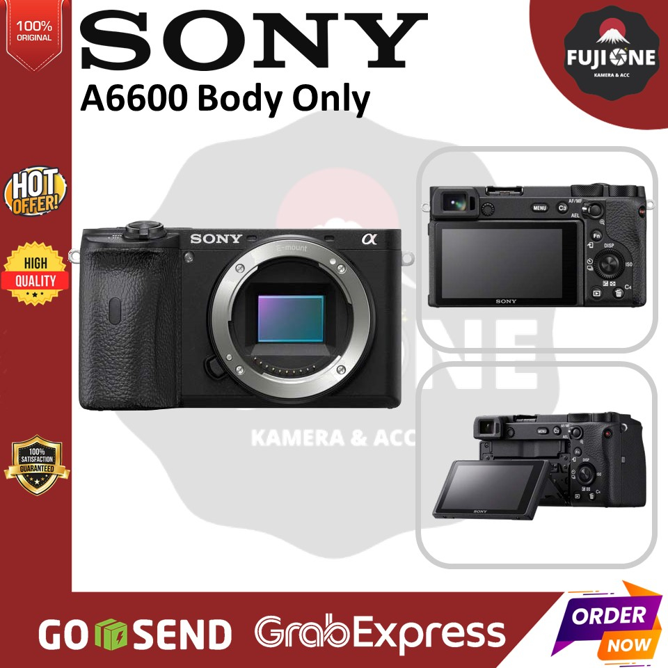 Jual Sony Alpha A6600 Body Only Mirrorless Digital Camera | Shopee ...