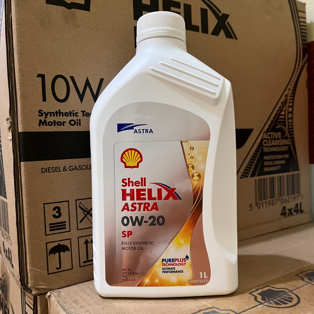 Jual SHELL HELIX ASTRA 0W-20 SP 1L | ORIGINAL ENGINE OIL FULL SYNTHETIC ...