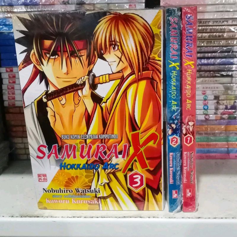 Jual komik Samurai X Hokkaido arc vol 1-3 OG | Shopee Indonesia