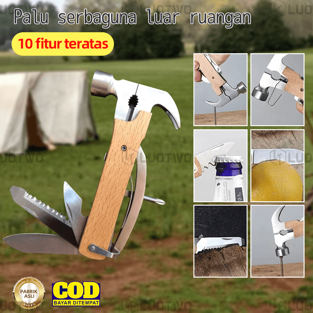 Jual Palu serbaguna luar ruangan Palu tanduk domba Palu universal Palu ...