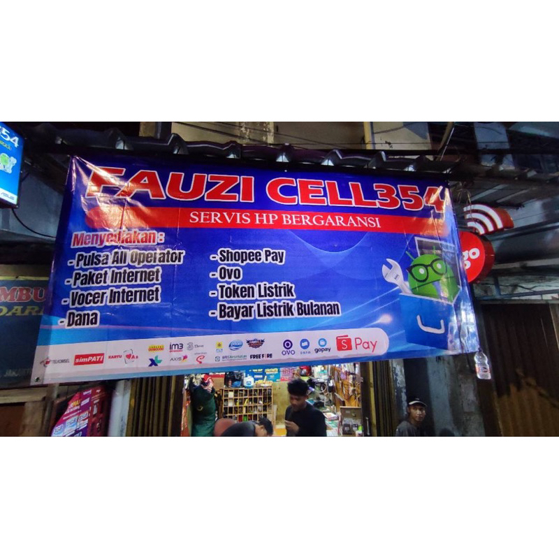 Jual Cetak Banner / Spanduk Murah Bagus Hires Free Design | Shopee ...