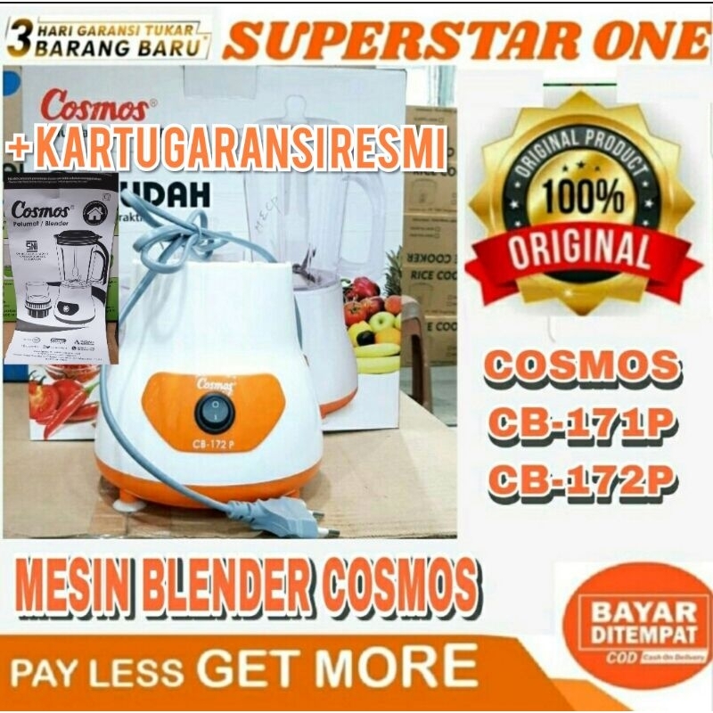 Jual Mesin Blender Cosmos CB 171 P CB 172 P GARANSI | Shopee Indonesia