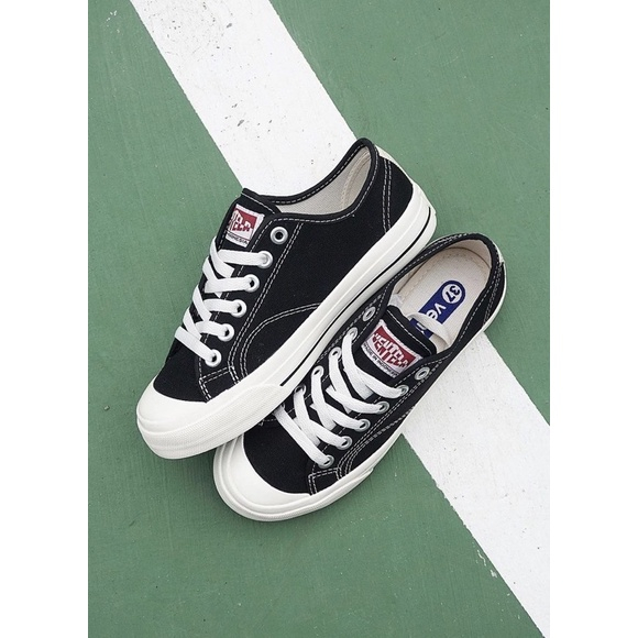 Jual Sepatu Ventela Public Low Black Natural Ventella Original 100% | Shopee Indonesia