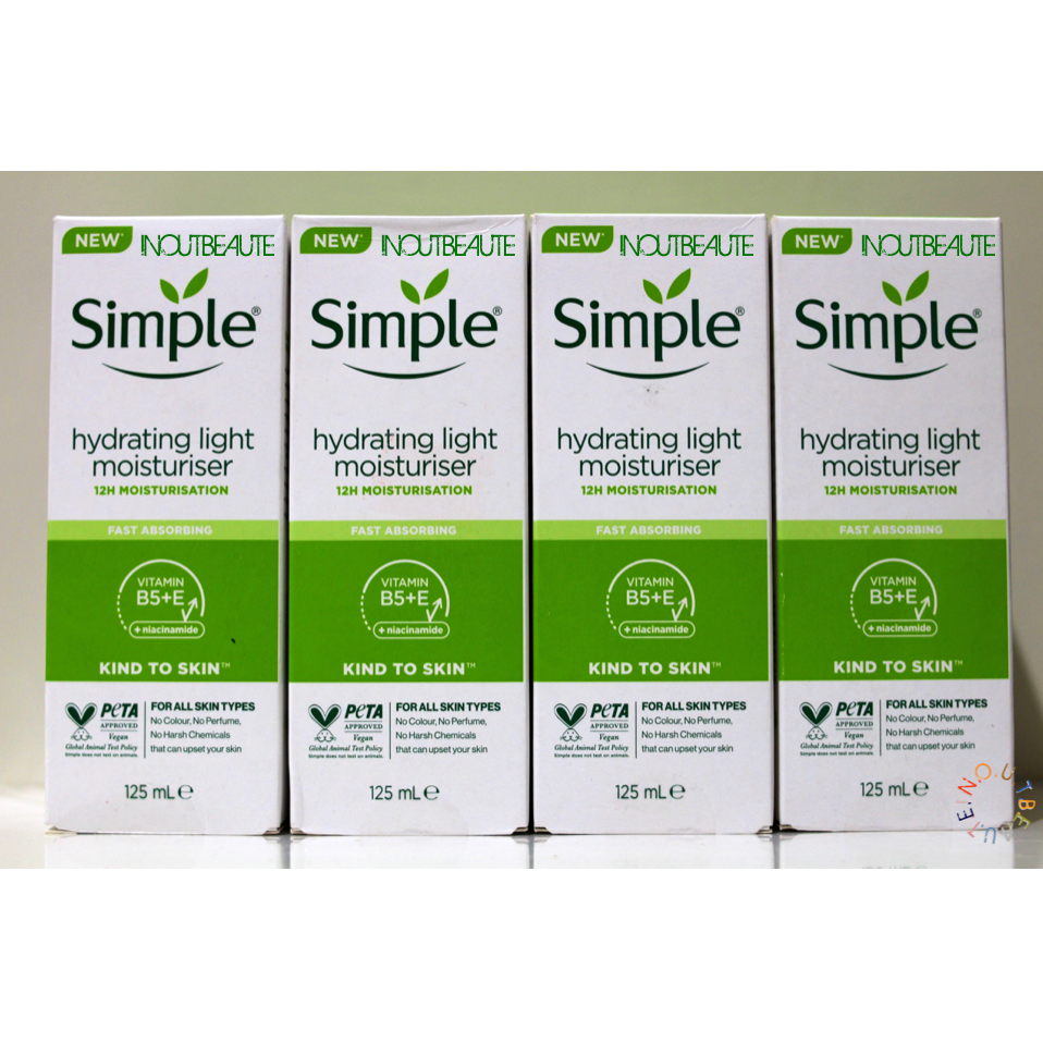 Jual [EXP 2026] Simple Kind Hydrating Light Moisturizer 125 ml | Shopee ...