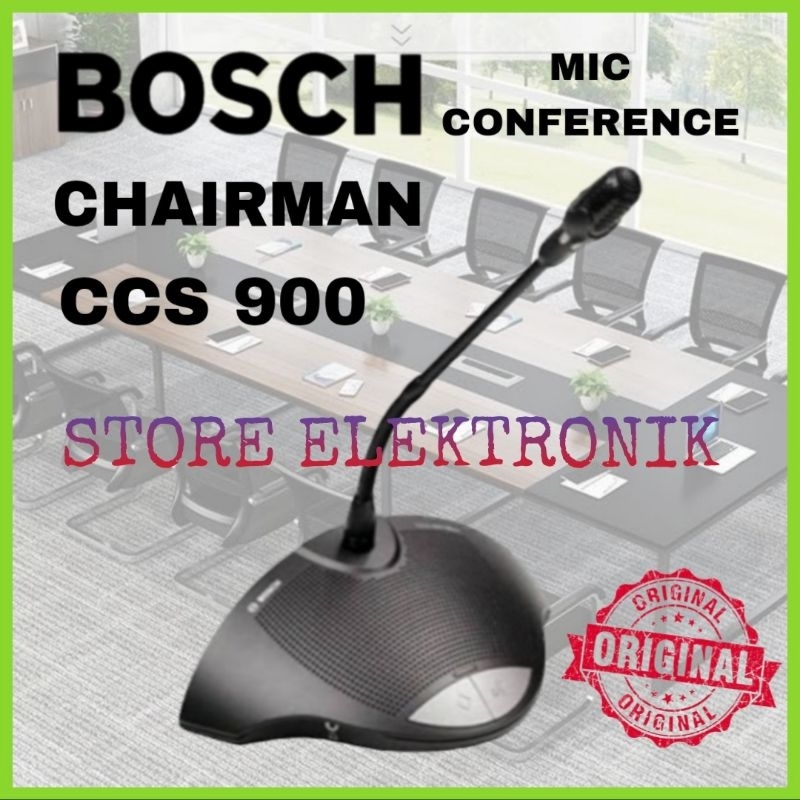 Jual MIC CONFERENCE SYSTEM CHAIRMAN BOSCH CCC 900 GARANSI RESMI ...