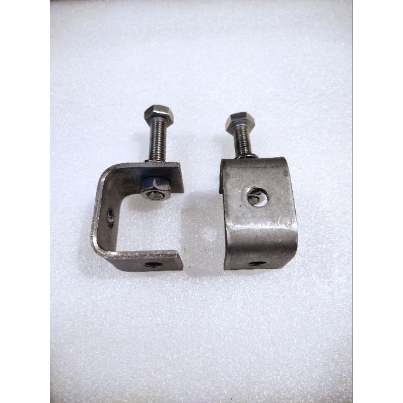 Jual klem C Stainless - Klem C Beam Stainless 304 include baut & Ring ...