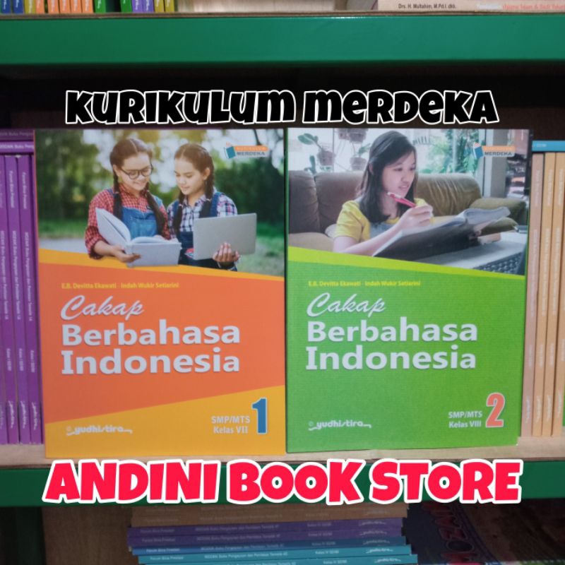 Jual BUKU CAKAP BERBAHASA INDONESIA (YUDHISTIRA) KELAS 7,8 SMP/MTs KURIKULUM MERDEKA | Shopee ...