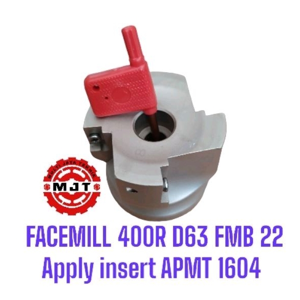 Jual FACEMILL D63 TIPE APMT1604 400R-63-FMB22 facemill miling | Shopee ...