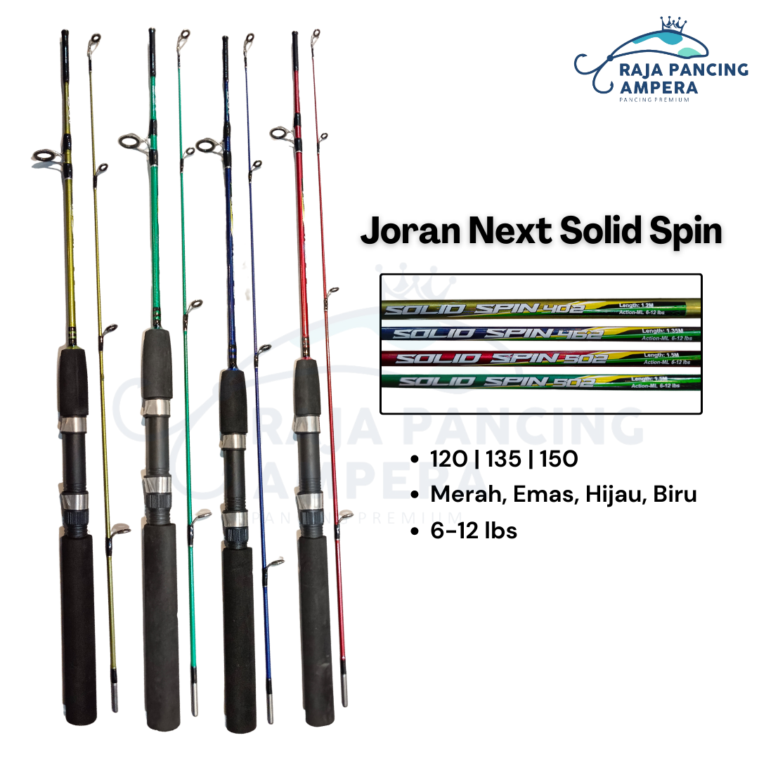 Jual Joran Spinning Next Solid Spin | Stik Pancing Fiber Solid Murah ...