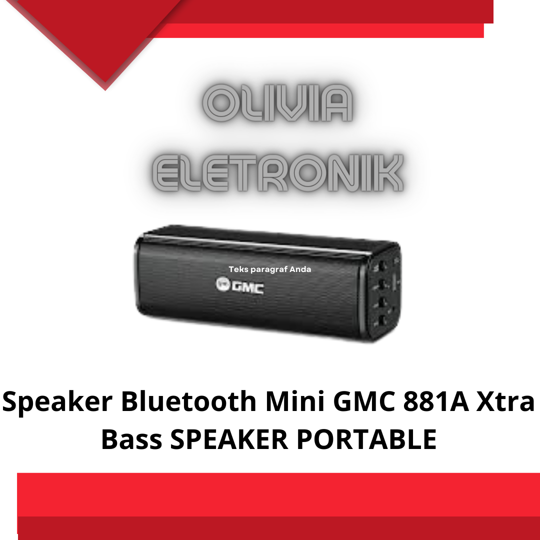 Jual Speaker Bluetooth Mini GMC 881A Xtra Bass SPEAKER PORTABLE ...