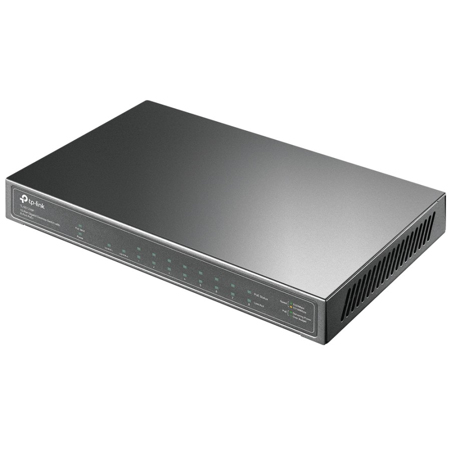 Jual TPLINK SG1210P 10Port Gigabit Desktop Switch with 8Port PoE TP ...