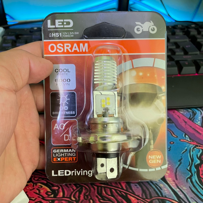 Jual Bohlam Led/Putih 7285CW Osram Vixion CbR Motor AC DC | Shopee ...
