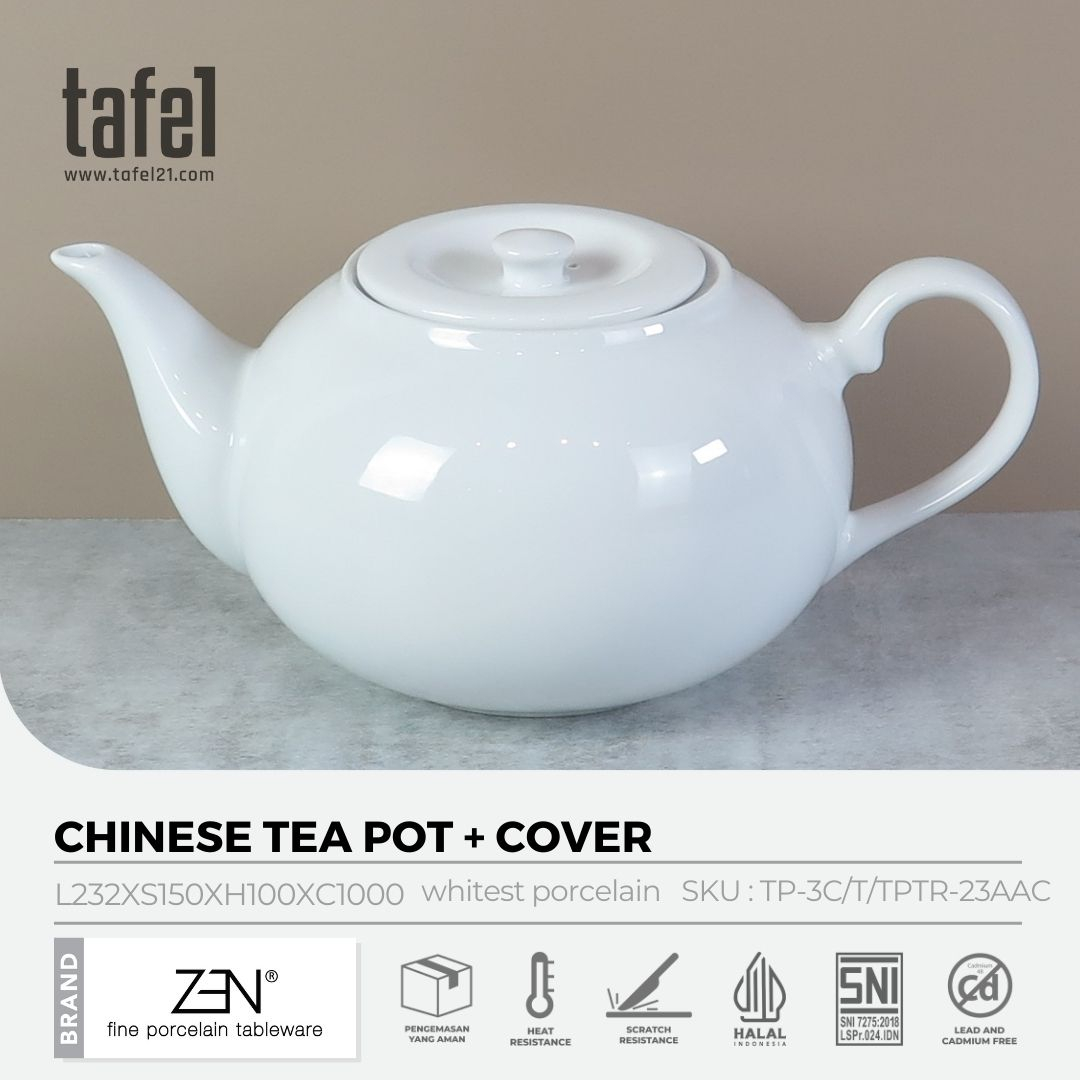 Jual ZEN Teko Chinese Tea Pot HORECA 1000 ml | Shopee Indonesia