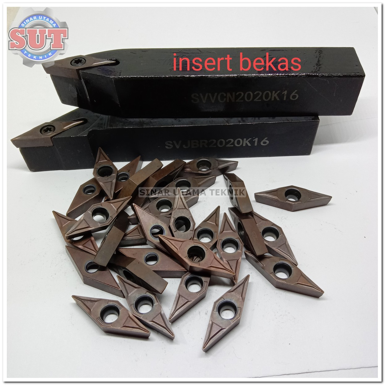 Jual Insert VCMT 11 VCMT 16 Carbide VBMT VCGT VCGW insert bubut Widia ...