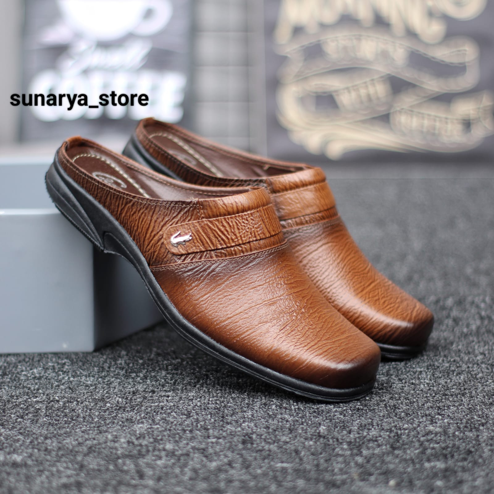 Jual FREEONGKIR+COD Sepatu Sandal Kulit Sapi Aslii Pria Dewasa Sendal ...