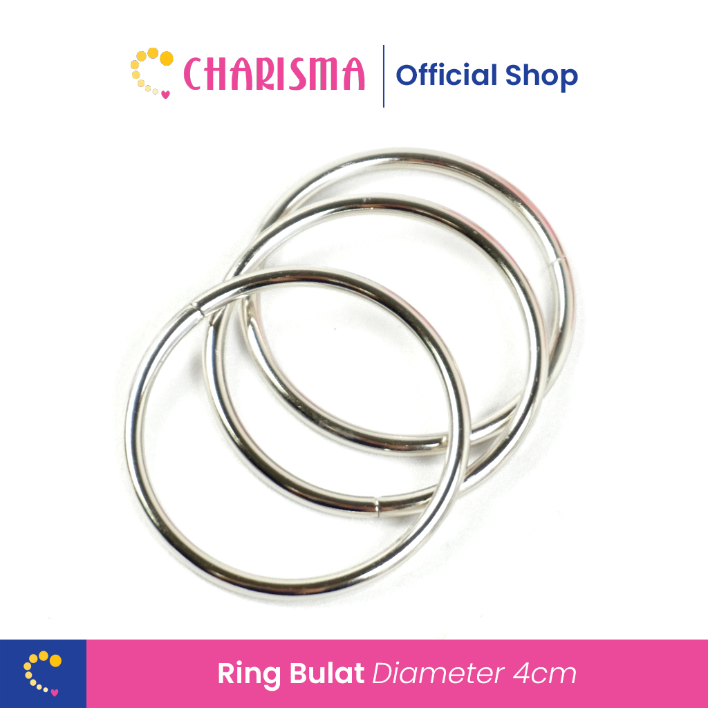 Jual Charisma Ring Bulat Besi Aksesoris Tas - Ring Bulat Besi / Pengait ...