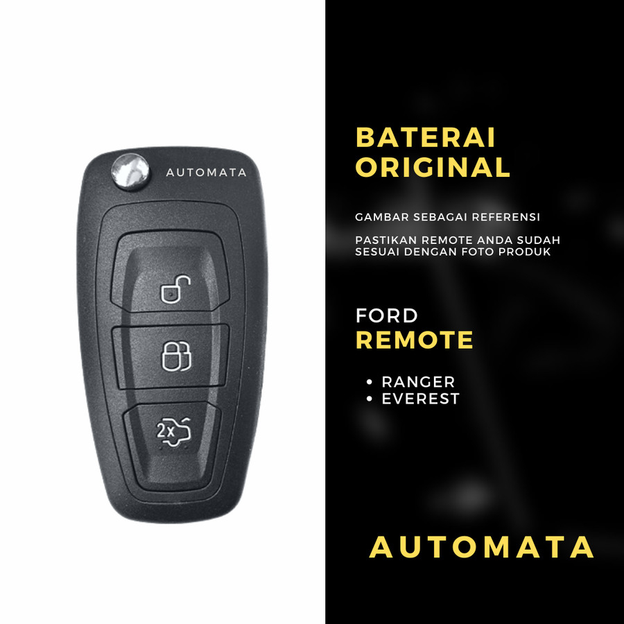 Jual Baterai Remote Kunci Mobil Ford Ranger Everest Original Panasonic ...