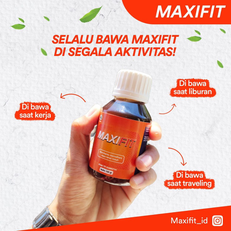 Jual Maxifit Minuman Herbal Probiotik Penambah Daya Tahan Tubuh 100ml ...