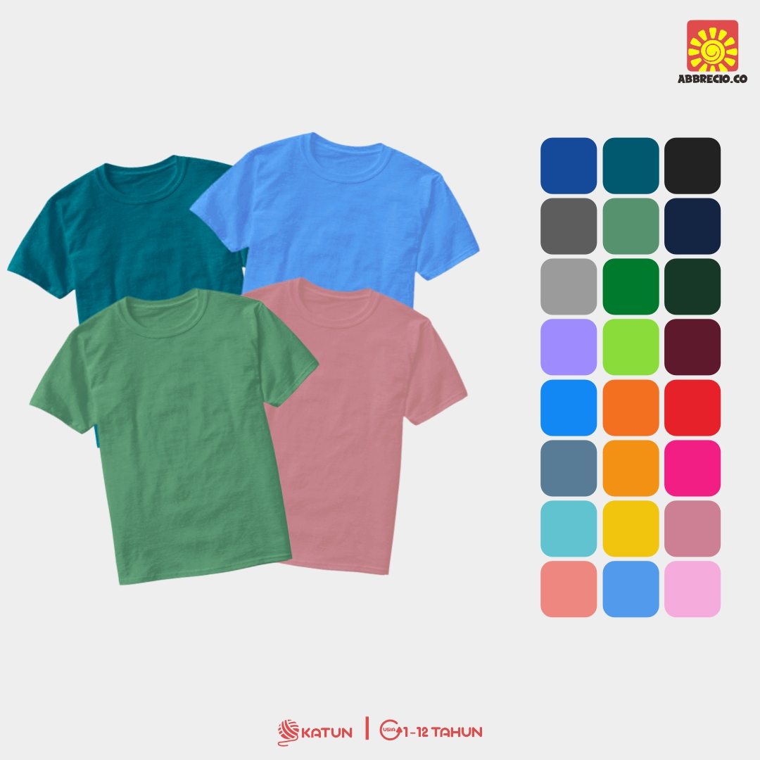 Jual Kaos Polos Anak Laki Laki Perempuan Warna Lengkap Atasan Anak Kaos Anak Baju Anak | Shopee ...