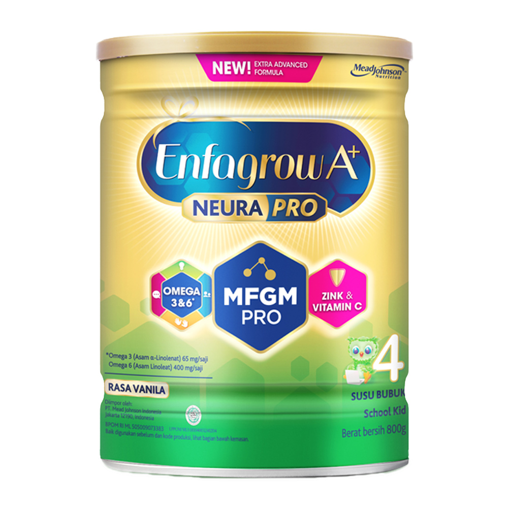 Jual Enfagrow A+ 4 Susu Bubuk Pertumbuhan Anak 3-12 Tahun Vanila 800 g ...