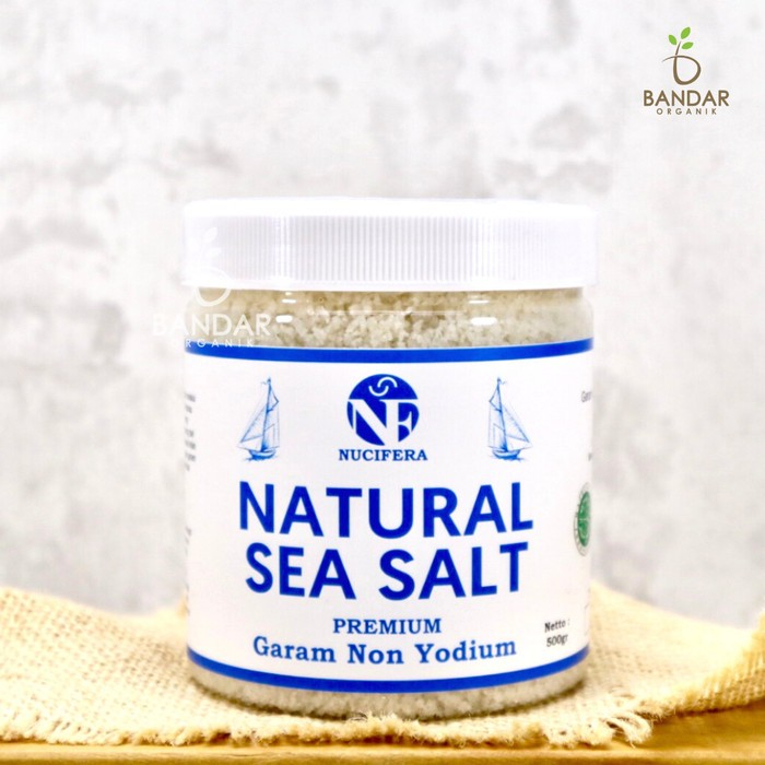 Jual Nucifera - Premium Sea Salt 500gr / Garam Laut Natural | Shopee ...