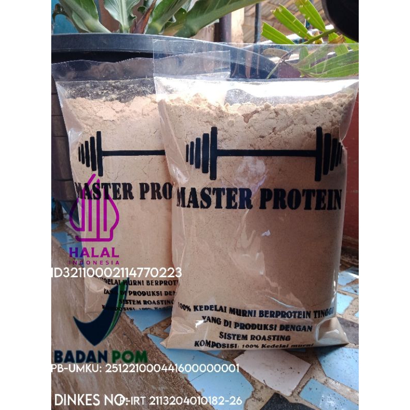 Jual protein nabati master protein 1000gr | Shopee Indonesia