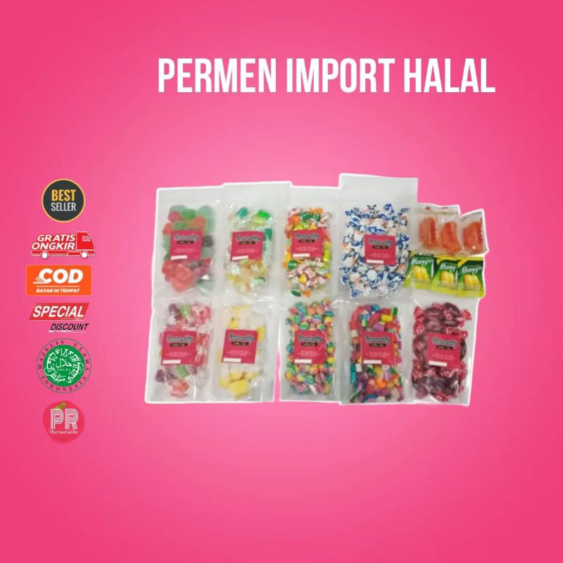 Jual Permen impor durian thailand kristal buah kristal korea jeruk ...