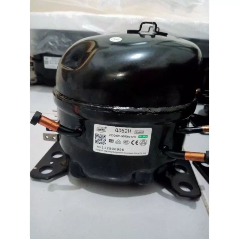 Jual Kompresor kulkas 2pintu 1/6 QD52H original | Shopee Indonesia
