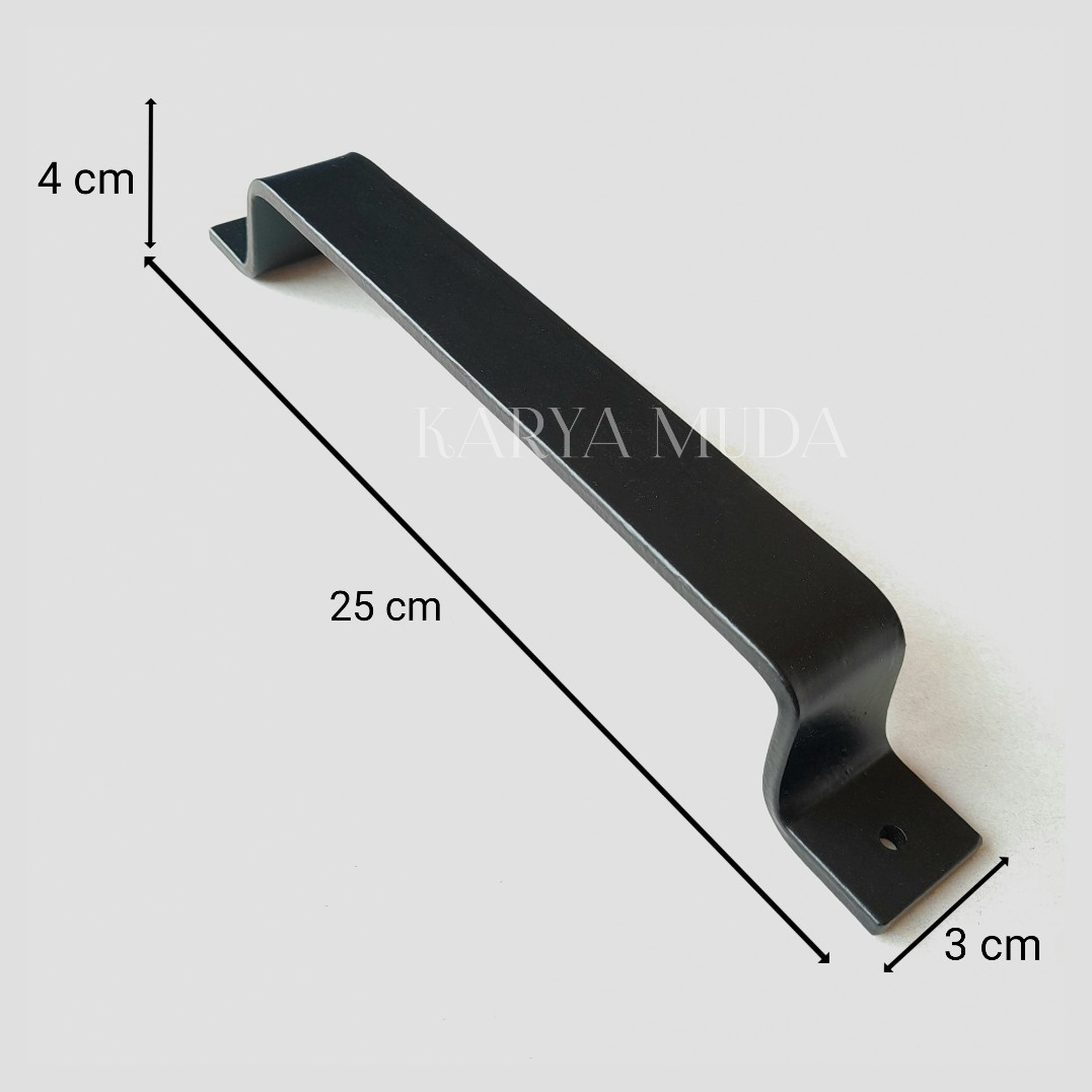 Jual handle pintu plat/gagang pintu/tarikan pintu plat besi minimalis ...