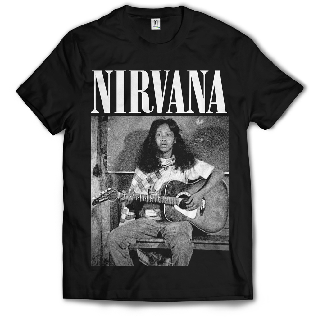 Jual kaos nirvana x mandra / kaos nirmandra / kaos band / kaos band ... Jual kaos nirvana x mandra / kaos nirmandra / kaos band / kaos band ...