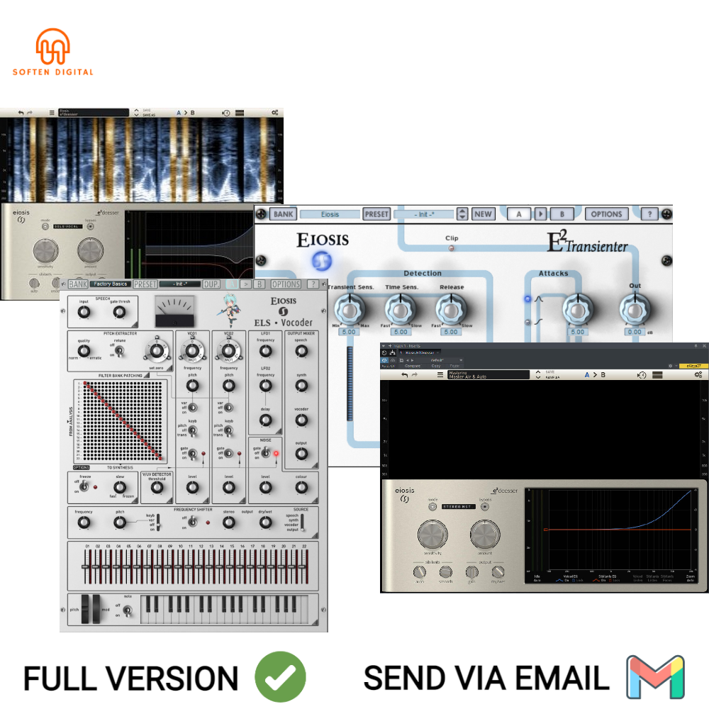 Jual Eiosis - Bundle VST Plugin unique processing structure and ...