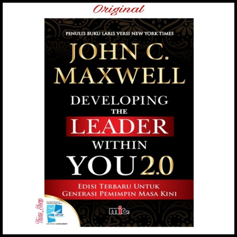 Jual Buku Developing The Leader Within You 2.0 By John C Maxwell | Shopee Indonesia