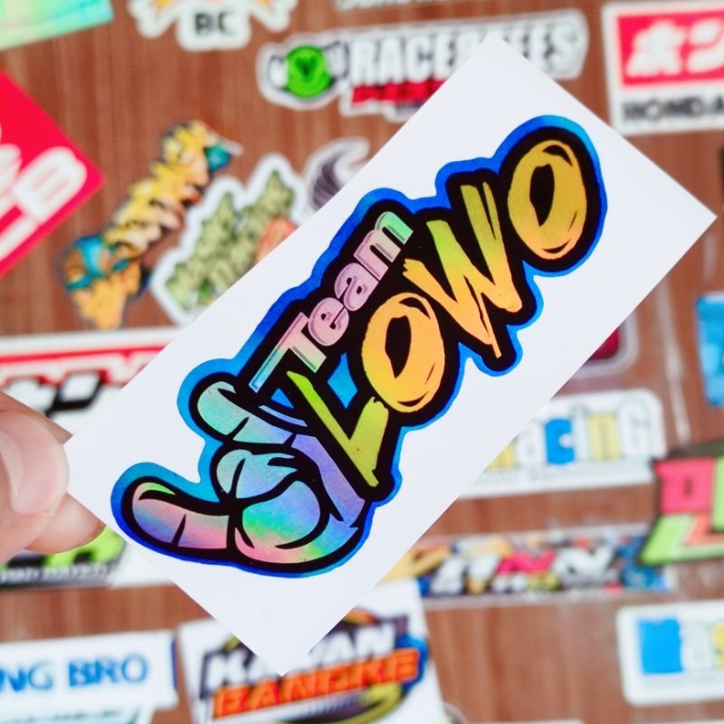 Jual stiker team lowo | Shopee Indonesia
