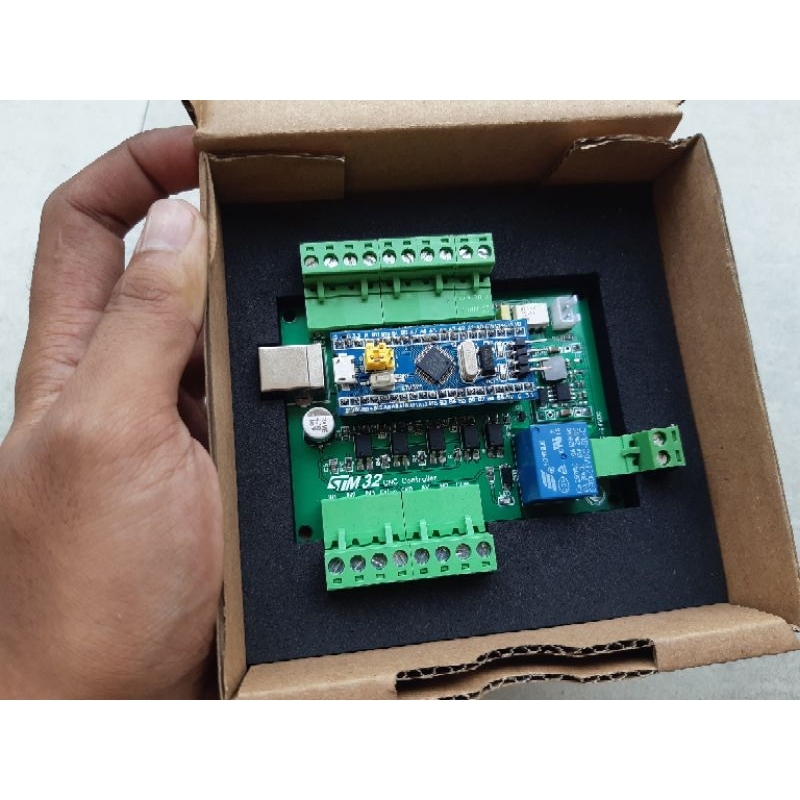 Jual Stm32 Cnc controller laser co2 | Controller Laser co2 STM32 32bit | Shopee Indonesia