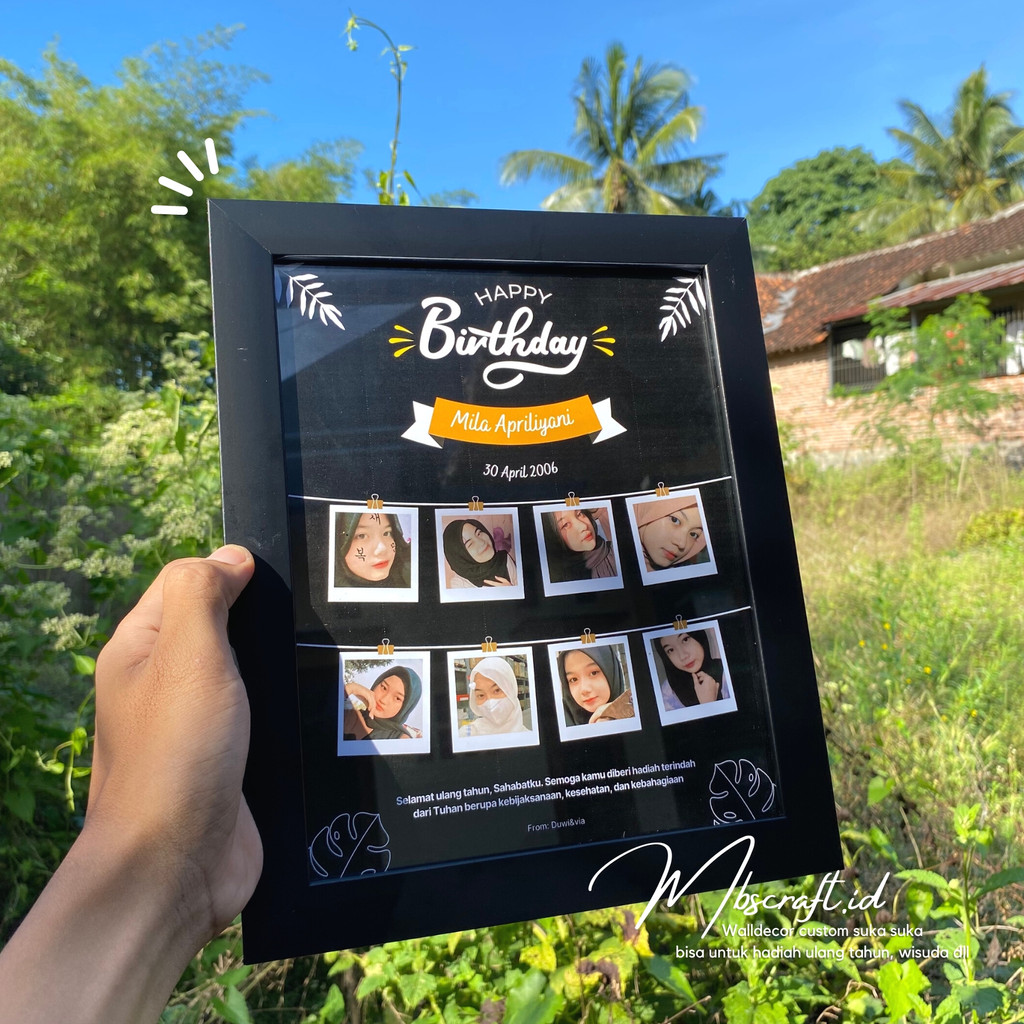 Jual Gift Foto / Kado Ulang Tahun / Kado Anniversary / Kado Wisuda ...
